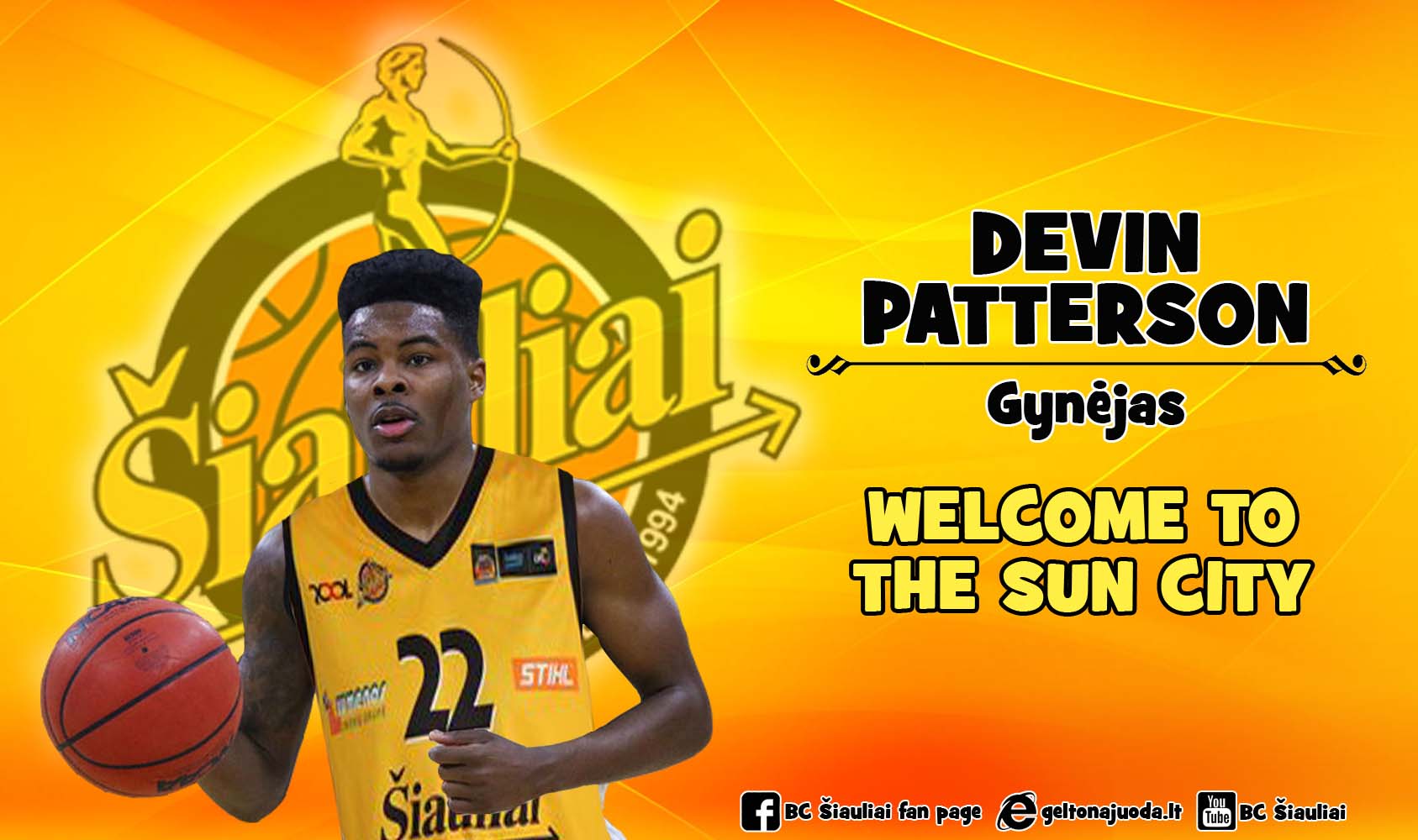 BC Šiauliai 2016 m. tarpsezonis | BC "Šiauliai", GeltonaJuoda.lt ...